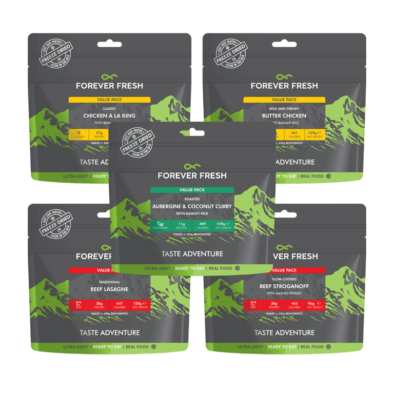 Adventure Packs - NEW 2024 RANGE | Forever Fresh Foods